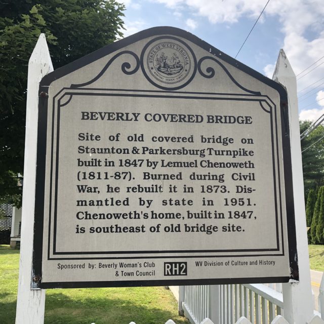 Beverly Historic Walking Tour - Elkins-Randolph County Tourism